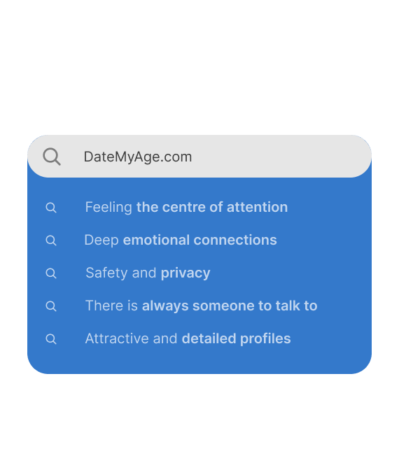 DateMyAge.com — Active Senior Dating for Mature Singles Young at Heart